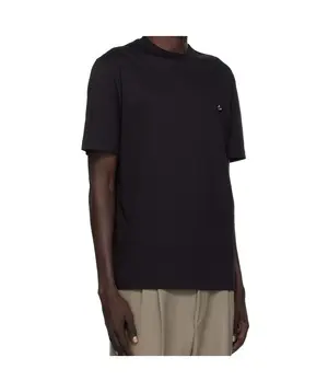 Hugo Boss Double B-monogram Crewneck T-shirt - Black
