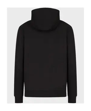 EA7 Logo Zip-up Hooded Jacket