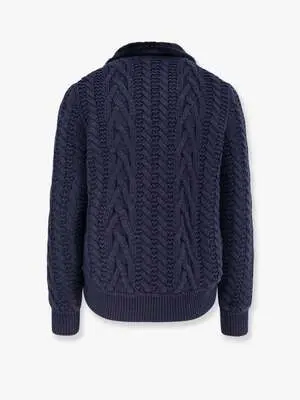 Brunello Cucinelli High Collared Zip-up Bomber Jacket