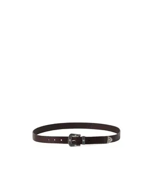 Brunello Cucinelli Bead-detailed Buckle Belt