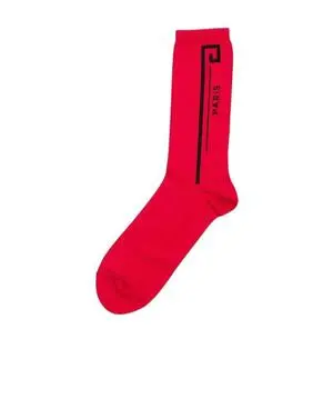 Givenchy Logo Knitted Socks - Red