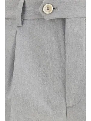 Brunello Cucinelli Welt-pocket Wool Trousers