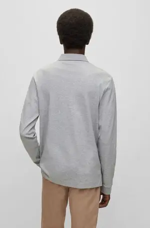 Hugo Boss Logo Embroidered Polo Shirt