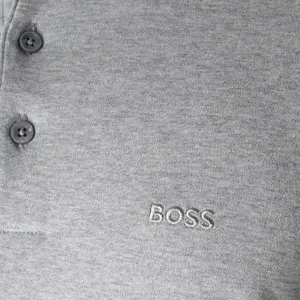 Hugo Boss Logo Embroidered Polo Shirt