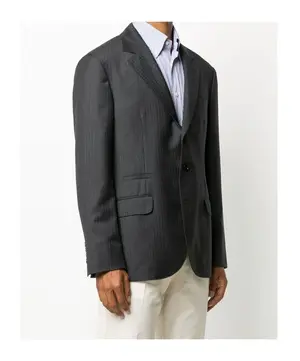 Brunello Cucinelli Single-breasted Virgin Wool Blazer