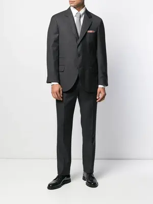 Brunello Cucinelli Single-breasted Tailored Blazer