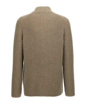 Brunello Cucinelli Double-breasted Knit Cardigan
