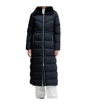 Moose Knuckles Fur-trim Longline Jacket