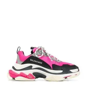 Balenciaga Triple S Color-matching Casual Sneakers Multicolor