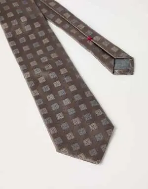 Brunello Cucinelli Jacquard-woven Silk Tie