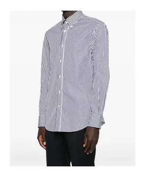 Brunello Cucinelli Striped Long-sleeve Shirt