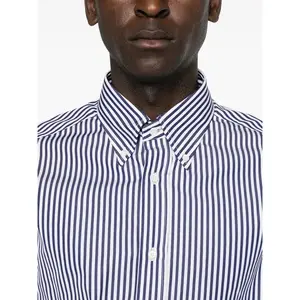 Brunello Cucinelli Striped Long-sleeve Shirt