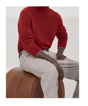 Brunello Cucinelli Knitted Roll Neck Jumper