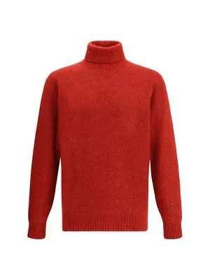 Brunello Cucinelli Knitted Roll Neck Jumper - Purple