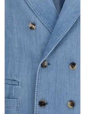 Brunello Cucinelli Denim Blazer