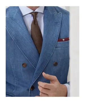 Brunello Cucinelli Denim Blazer
