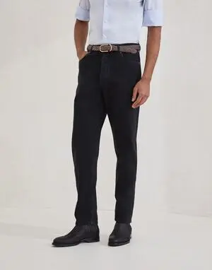 Brunello Cucinelli Logo Patch Straight-leg Jeans