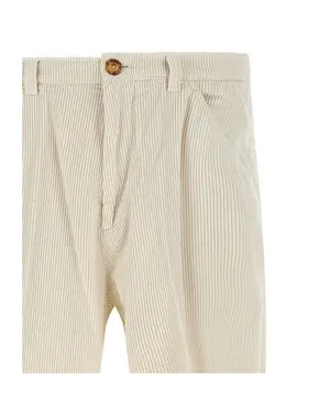 Brunello Cucinelli Corduroy Straight Leg Pants - True Color