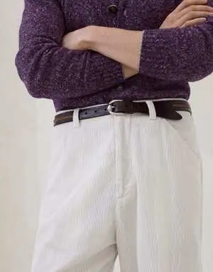 Brunello Cucinelli Corduroy Straight Leg Pants - True Color