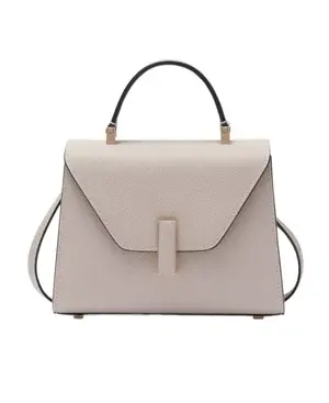 VALEXTRA Iside Foldover Micro Crossbody Bag - Nude