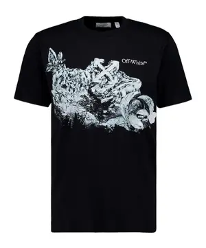 Off-White Graphic Logo Print T-shirt
