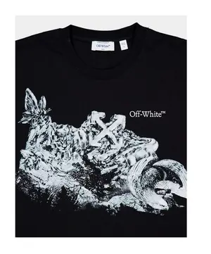 Off-White Graphic Logo Print T-shirt