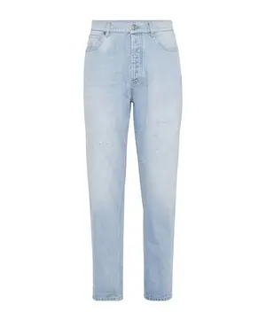 Brunello Cucinelli Ripped Jeans - Blue