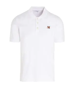 Maison Kitsuné Fox-patch Polo Shirt
