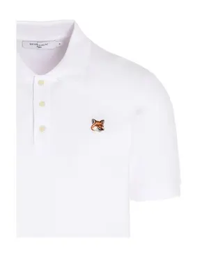 Maison Kitsuné Fox-patch Polo Shirt