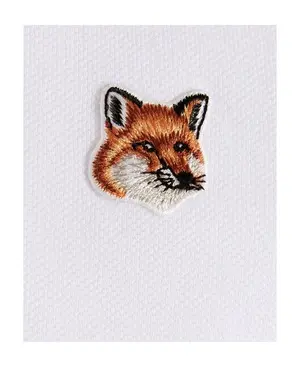 Maison Kitsuné Fox-patch Polo Shirt