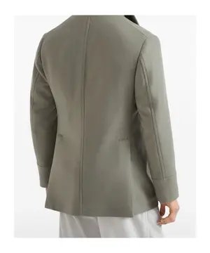 Brunello Cucinelli Double-breasted Wool Coat