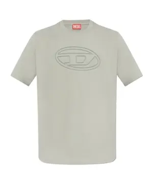 DIESEL® T-adjust-bigoval Embossed Oval D T-shirt