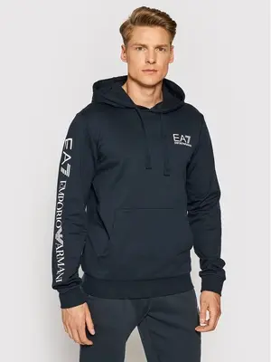 EA7 Logo Hoodie