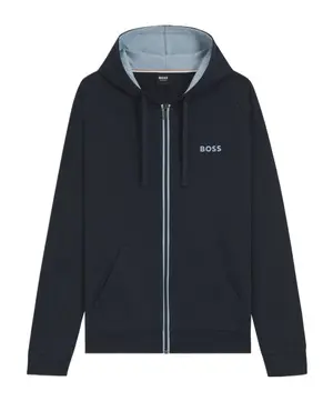 Hugo Boss Long Sleeve Sweatshirt Jacket - Dark Blue