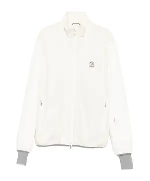 Brunello Cucinelli Wool-blend Zip-up Jacket - No