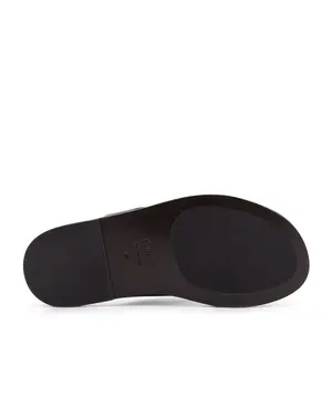 TOM FORD Logo Perforated Open Toe Sandals