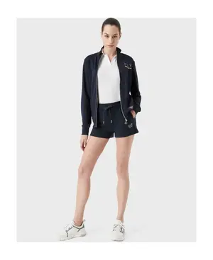 EA7 Long-sleeve Zip-up Sweatshirt