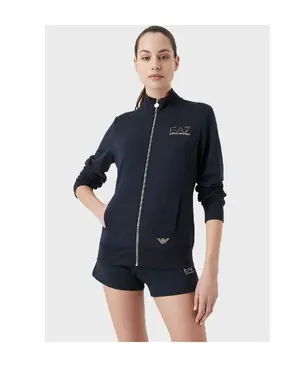 EA7 Long-sleeve Zip-up Sweatshirt