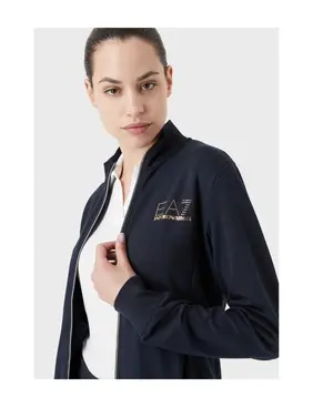 EA7 Long-sleeve Zip-up Sweatshirt