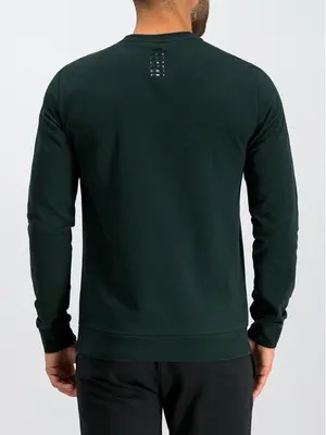 EA7 Logo Printed Hoodie