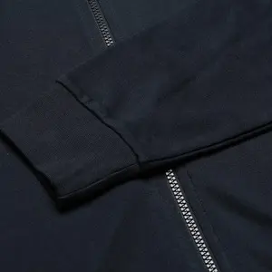 EA7 Logo-embellished Zip-up Hoodie
