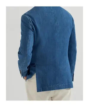 Brunello Cucinelli Three-button Patch-pocket Blazer