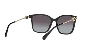 BVLGARI Square Frame Sunglasses With Temple Logos