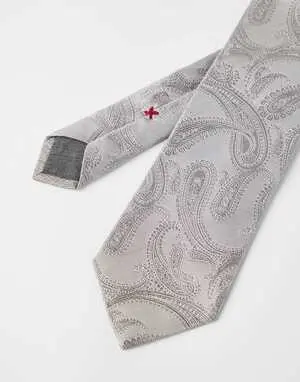 Brunello Cucinelli Paisley Printed Pointed Tip Tie