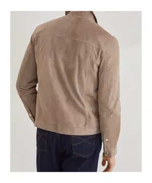 Brunello Cucinelli Leather Jacket