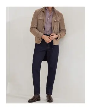 Brunello Cucinelli Leather Jacket