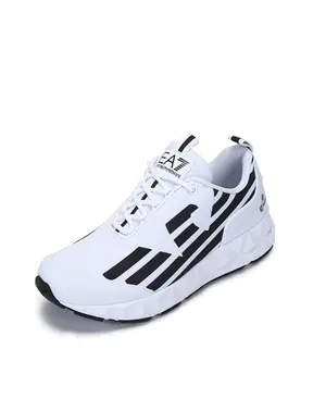 EA7 Two-tone Lace-up Sneakers