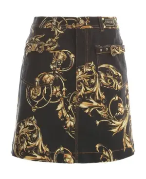Versace Baroque Printed Skirt