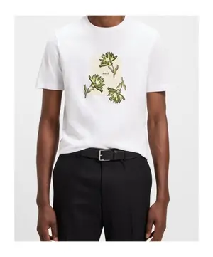 Hugo Boss Floral-artwork T-shirt