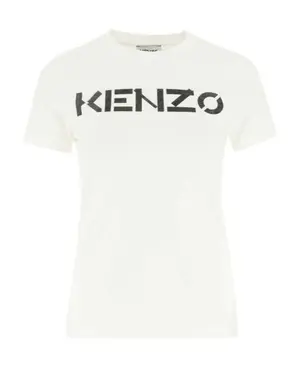 Kenzo Logo-print Short-sleeved T-shirt - White